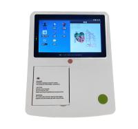 China Bluetooth Data Transfer 12 Lead 3 channel ECG Machine with Digital Recording for sale