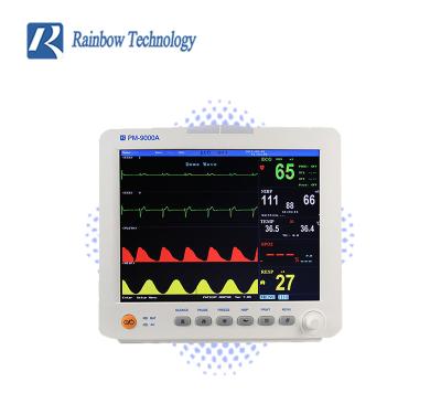 China 3-5 Leads Voltage 220v Parameter Monitor 12.1 Inch Bedside for sale