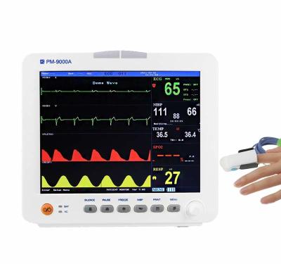 China Icu Bedside Portable Multiparameter Monitor Medical Equipments Pm-9000a for sale