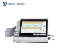 China 3 Parameters Prenatal Heart Rate Monitors 90° Rotation Screen Ctg Machine for sale
