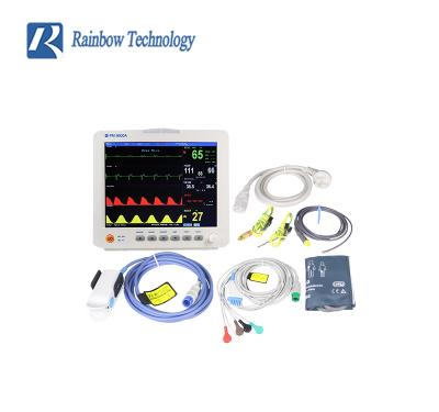 China ECG Medical Patient Monitors 12 Inch Hospital Equipment 6 Parameter for sale