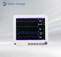 China Multi Parameter Patient Monitor ECG HR RESP SPO2 NIBP Temp for sale