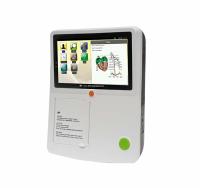 China Bluetooth Data Transfer 12 Lead 3 channel ECG Machine with Digital Recording for sale