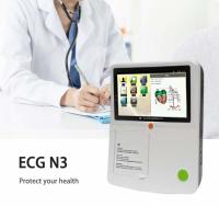 China 12 Channels Digital ECG Machine High Resolusion With Limb Electrodes Touch Screen for sale