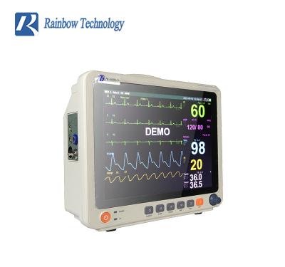 China Optional Touch Screen Vet Version Multi Parameter Patient Monitor 12.1 Inch for sale