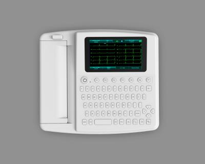 China Analog Recording Medical ECG Machine with Wireless Multiple Leads 12 channel for sale