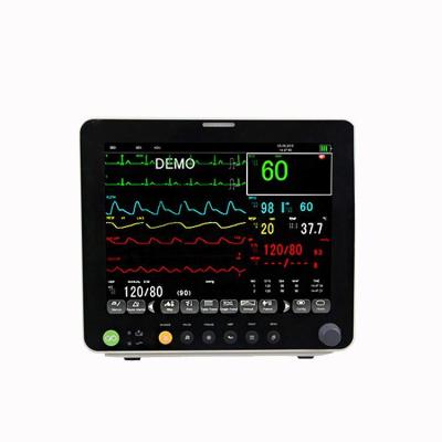 China Internal Memory Multi Parameter Patient Monitor with 12.1'' Color TFT LCD for sale