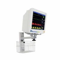 China Medical Wall Mounting Bracket For Patient Monitor With Metal Basket for sale