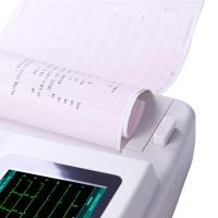 China Medical Printer Touch Screen ECG Machine 12 Channel for sale