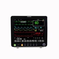 China Lightweight Multi Parameter Patient Monitor with Rechargeable Battery Safety EMC for sale