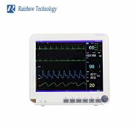 China AC/ DC Visual And Audible Alarms Multi Parameter Patient Monitor 15 Inch for sale