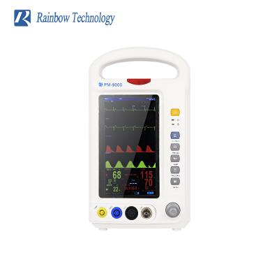 China Data Storage Multi Parameter Patient Monitor with 7'' Color TFT LCD Internal Memory for sale
