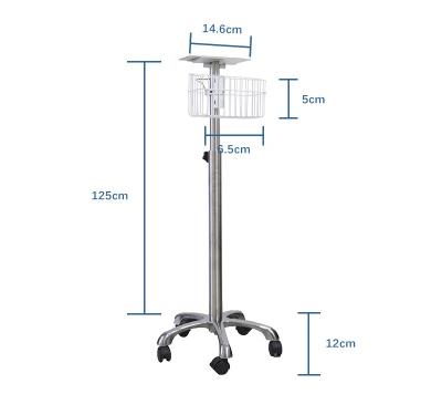 China 30kg Load Capacity Hospital Patient Trolley Packing Size 69cm(L) X 21cm(W) X 46cm(H) for sale