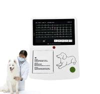 China Medical Hospital Digital Touch Screen 3 Channel 12 Lead ECG EKG Machine For Vet for sale