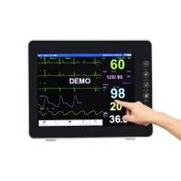 China 8 Hours Life Multi Parameter Patient Monitor For ECG/ HR/ RESP/ SPO2/ NIBP/ Temp for sale