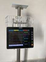 China Mobile Medical Hospital Patient Monitor Fetal Monitor Trolley Cart for sale