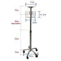 China Manufactory direct medical trolley cart for patient monitor for sale