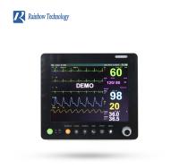 China Portable ECG HR NIBP SPO2 RESP TEMP Multi Parameter Patient Monitor For ICU Ward for sale