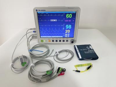 China Clinic Hospital Use Vital Sign Patient Monitor Factory 6 Parameters Monitor Device for sale