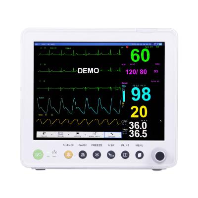 China 12.1inch standard 6 parameters ICU/Bedside Patient monitor with ETCO2 for sale