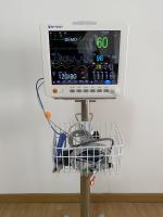 China Hospital Emergency ICU Monitoring Device Portable Multiparameter Monitor Optional Printer for sale