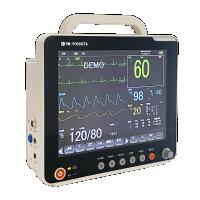 China 12.1-inch Screen Bedside Vital Signs Portable Multi-Parameter Monitor With Stand for sale