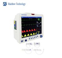 China Patient Monitor with 1-7 Level Audio/Visual Alarming Arrhythmia Analysis and Anti-ESU Multi Parameter Bedside Monitor for sale