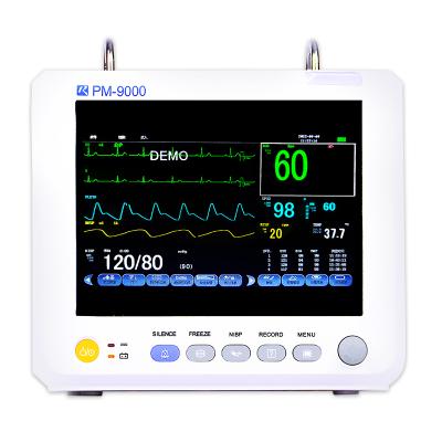 China Class II Instrument Multi Parameter Patient Monitor with 1-7 Level Audio/Visual Alarming and 400 Groups NIBP List for sale