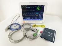 China Lightweight 3.9 KG Multi Parameter Patient Monitor with 12.1 Inch Color TFT Display and Trolley/Wall Bracket Mountable Option for sale