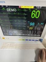China Portable Multi Parameter Patient Monitor with 12.1 Inch Display and Trolley/Wall Bracket for ICU for sale