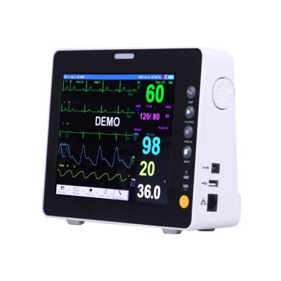China Multi Parameter Patient Monitor with 100-240V Power Supply 1 Year Warranty and 2 Years Shelf Life for sale