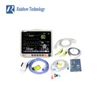 China 12.1 Inch Multi Parameter Patient Monitor with High Resolution Color TFT LCD Arrhythmia Analysis and ST Calculation for sale