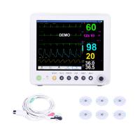 China Portable 5 Parameter Patient Monitor with 16 Languages and 1 Year Warranty for Hospital ICU Emergency for sale