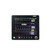 China 15 Inch Portable Multi Parameter Patient Monitor with Optional 2 IBP 1 Year Warranty and 2 Years Shelf Life for sale