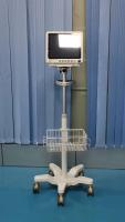 China Multi Parameter Patient Monitor with Electric Power Source Built-in Battery and Three-Level Intelligent Alarm for sale