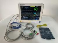 China 6 Parameters Multi Parameter Patient Monitor with High-precision Modules Digital Oxygen Technology and 12.1 inch Color TFT Display for sale