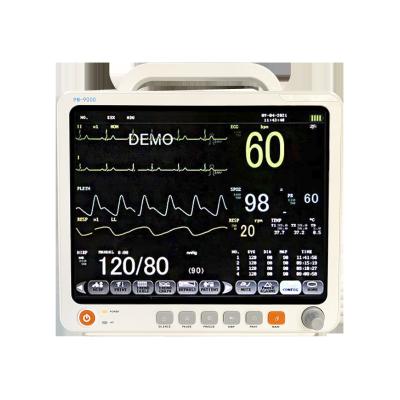 China Rainbow PM-9000A+ 12.1 Inch Color TFT Display Multi Parameter Patient Monitor with 1 Year Warranty and 2 Years Shelf Life for sale