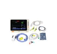 China Portable Multi Parameter Patient Monitor with LED/LCD Display Wireless Connectivity and GB/T18830-2009 Safety Standard for sale