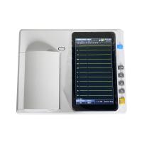 China Digital ECG Machine 12 Leads Monitor ECG Device 3 Channels 6 Channels EKG Machine with PC Software for sale
