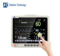 China Multiparameter Touch Screen Patient Monitor Vital Signs Monitor for Hospital With Ecg for sale