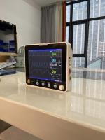China 8 Inches Color LCD Display 6 Parameters Hospital First Aid Patient Monitor for sale