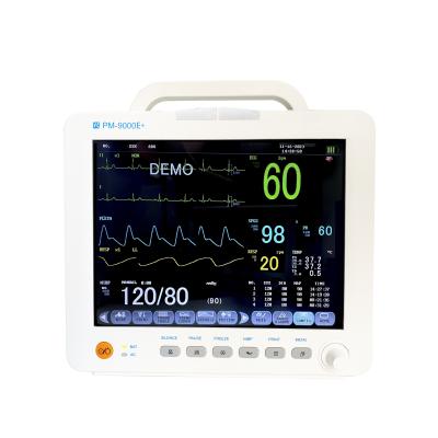 China Multi Parameter Patient Monitor Which Can Measure Spo2 , NIBP , Resp , ECG and Temp for sale