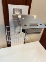 China Height Adjustable White Wall Mount Bracket for Patient Monitor in Hospital Ward for sale