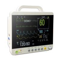 China 12.1 Inch Color LCD Display Multi Parameter Patient Monitor with 6 Parameters (ECG/HR/RESP/SPO2/NIBP/Temp) and Trolley/Wall Bracket Mountable for sale