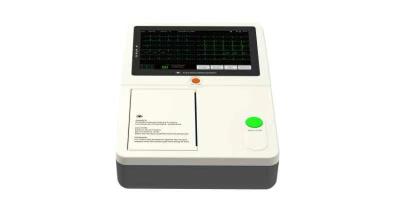 China Portable Digital ECG Machine with 7 Inch Touch Screen and Thermal Roll Paper for Hospital Clinic for sale