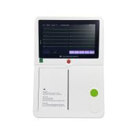 China Portable Digital ECG Machine with 7 Inch Touch Screen and Thermal Roll Paper for Hospital Clinic for sale