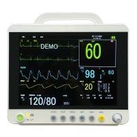 China 12.1 Inch Color LCD Display Multi Parameter Patient Monitor with Trolley/Wall Bracket Mountable and Lightweight 4 KG Design for sale