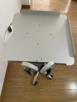 China Modern Design Metal Patient Monitor Trolley with OEM Service for Hospital Medical Cart for sale
