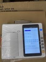 China 7 Inch Touch Screen Medical ECG Machine with Thermal Array Printer for Real-time/Offline Analysis for sale