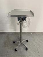 China Mobile Monitor Cart Medical Trolley Stainless Steel Hospital Monitor Trolley for Sale for sale